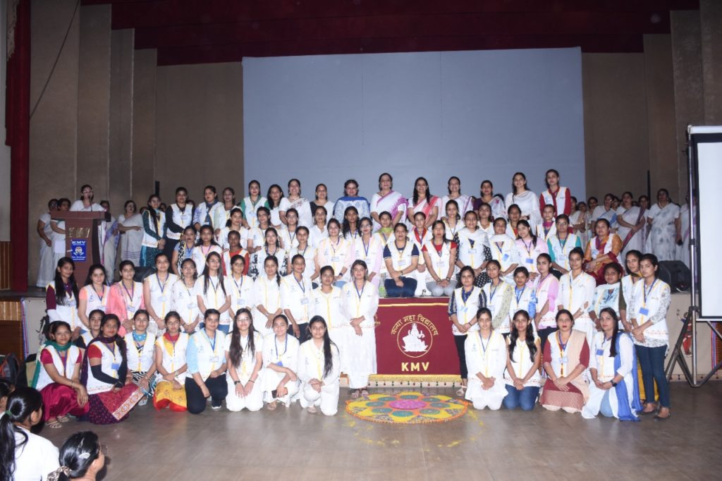 Kanya Maha Vidyalaya KMV distributes Skill Hub T-shirts to the students ...